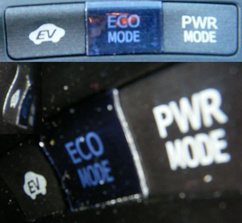 efficiency buttons | PriusChat