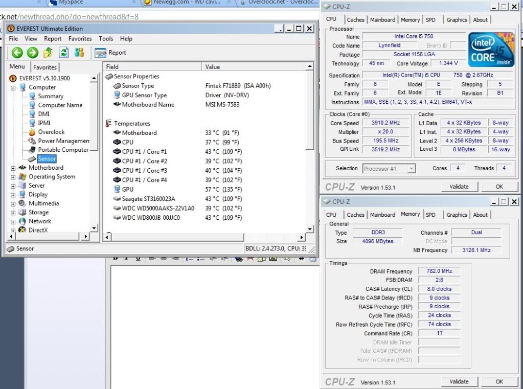My i5 750 Overclock | Overclock.net