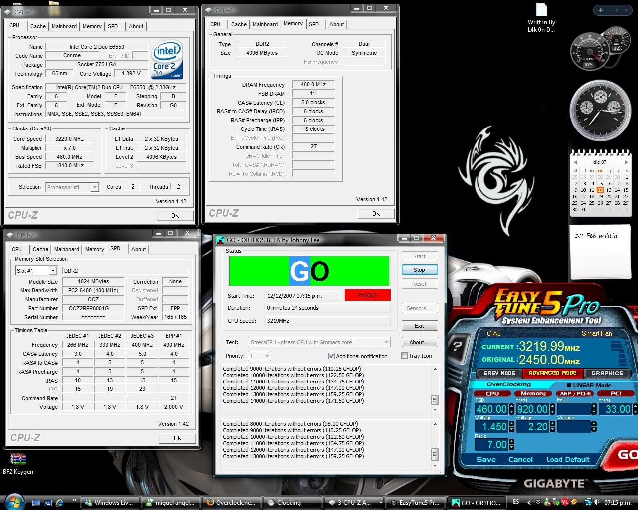 Help with memory overclocking | Overclock.net