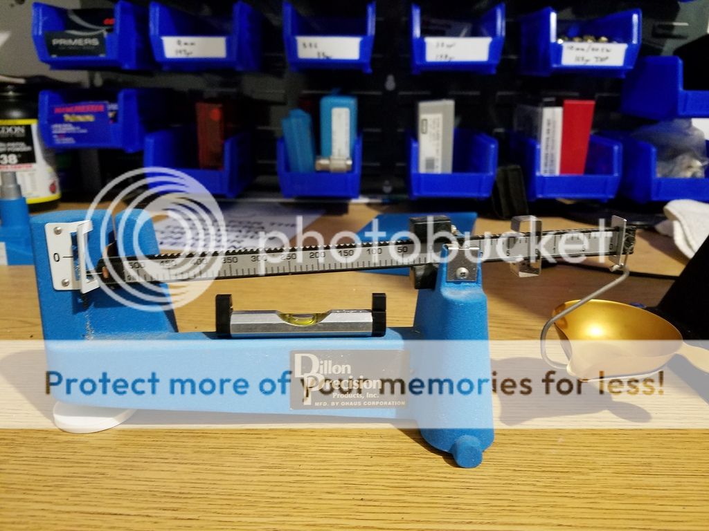 Did I break the unbreakable? Dillon beam scale question > Reloading ...