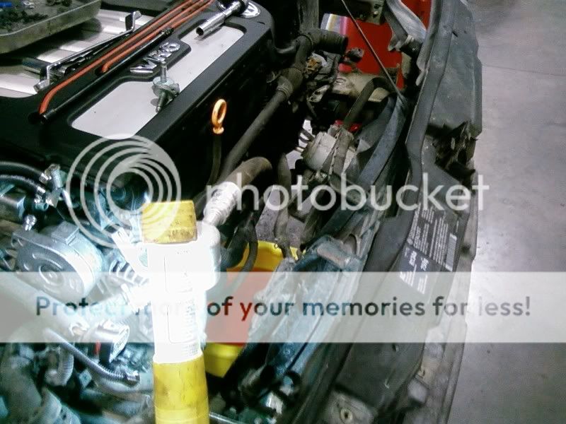 step by step mk4 vr6 alternator / fuel line replacement! Pix included ...