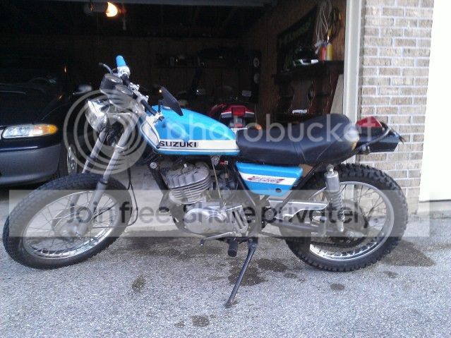 Summer project, 1972 Suzuki TS250 | Ex-500.com - The home of the ...