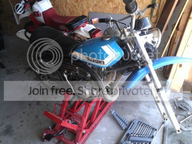 Summer project, 1972 Suzuki TS250 | Ex-500.com - The home of the ...