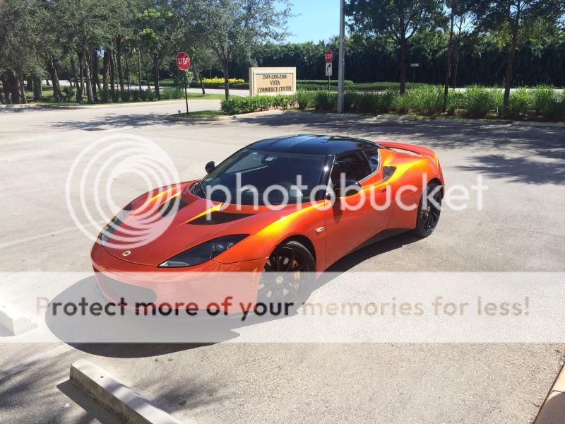 Painted my Lotus Evora S Volcano Orange | The Lotus Cars Community