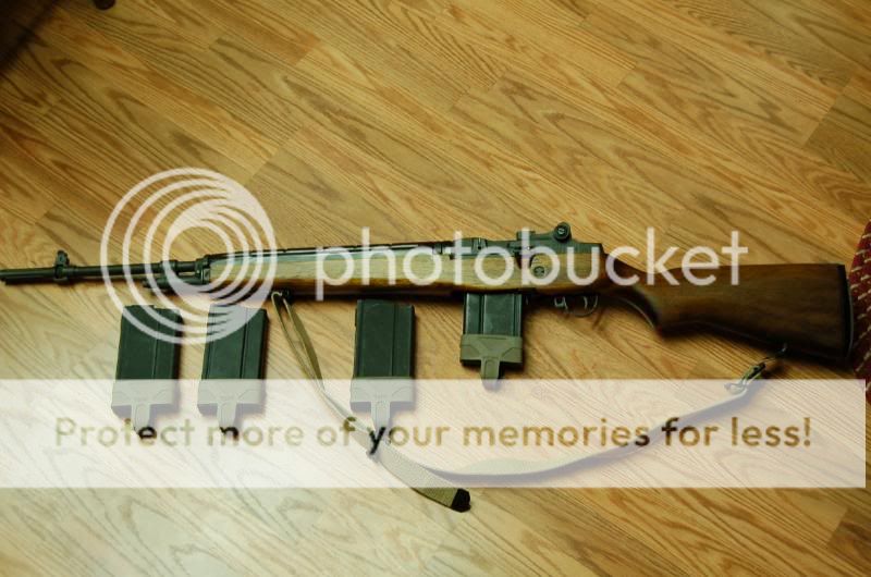 My new to me M14S, Re finish Polyteck/Norinco Chu Wood? Hand guard ...