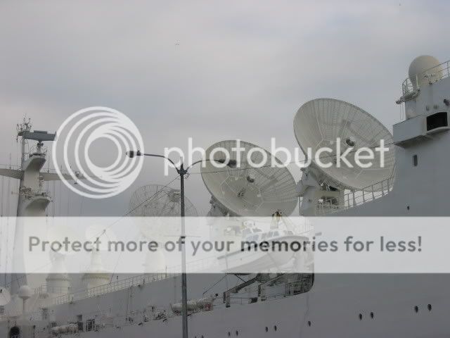 Pics of the French missile tracking ship Monge - Shore Leave - HarpGamer