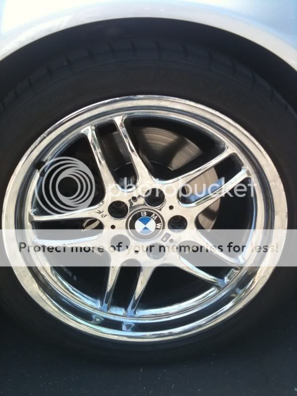 BMW E39 18" OEM Chrome M-Parallel Style 37 Wheels | BimmerFest BMW Forum