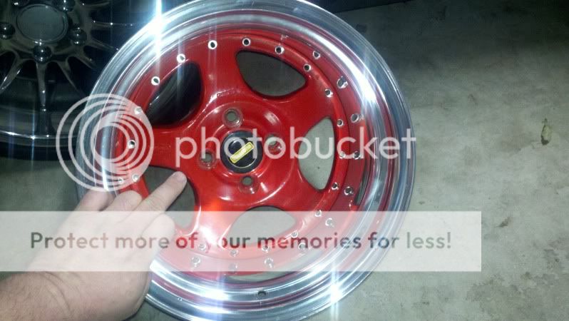 FS Uber rare 3 piece simmons F90 wheels 4X100 15X11 and 15X8