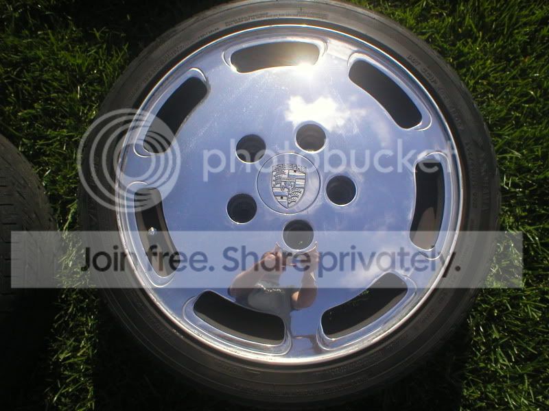 FS: Polished Porsche 928 Wheels 16x7 16x8 w/ 20mm adapters & Yoko 205 ...