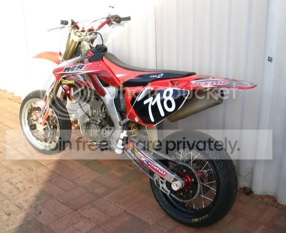 CR500/02-03 CRF to 04 CRF conversions how to | SuperMoto Junkie