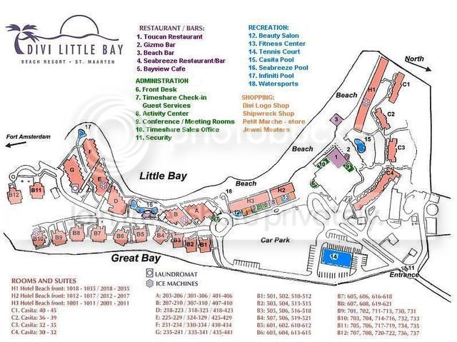 Divi Little Bay - units and layout | Timeshare Users Group Online Owner ...