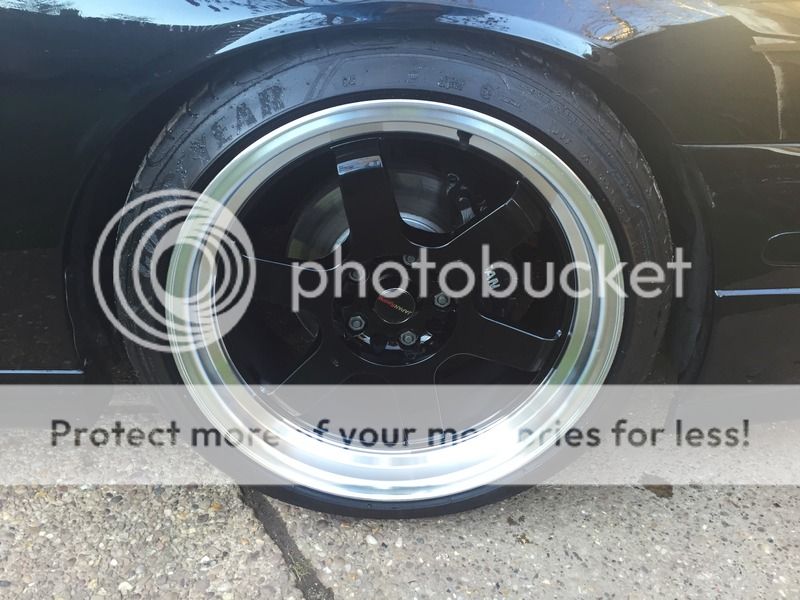 Japan racing jr12 wheels 9j-10j et20 black/chrome | Driftworks Forum