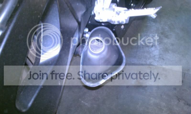 lost tip off racefit mega exhaust...custom work or get new exhaust ...