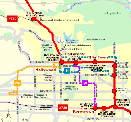 HOLLYWOOD SUBWAY MAP-MTA -2007 gif by kimasabe | Photobucket