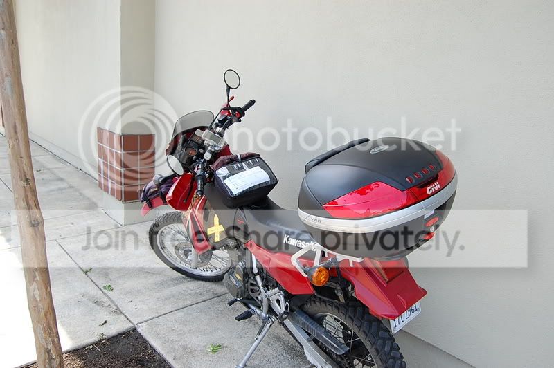 Givi top boxes | Kawasaki KLR Forum
