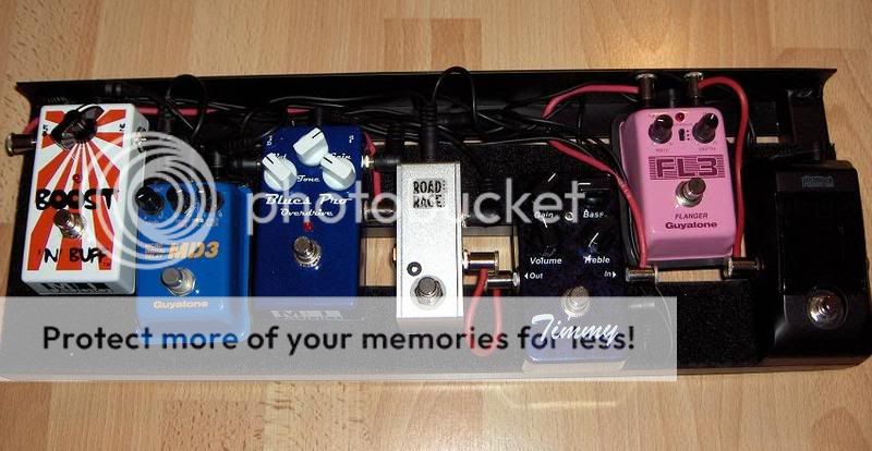 Here's my Pedaltrain Mini... - Effects and Processors - Harmony Central