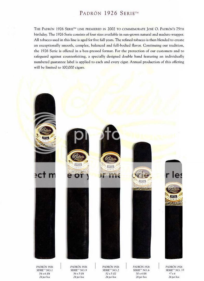 Padron 1926 Serie / 1964 Anniversary Reference | Cigar Forums ...