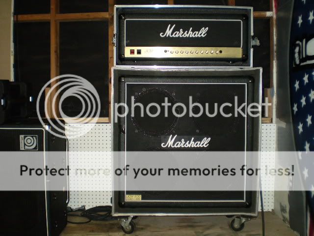 Marshall Jcm 900 4500 head and 1960a cab IN ROAD CASES - Amps - Harmony ...