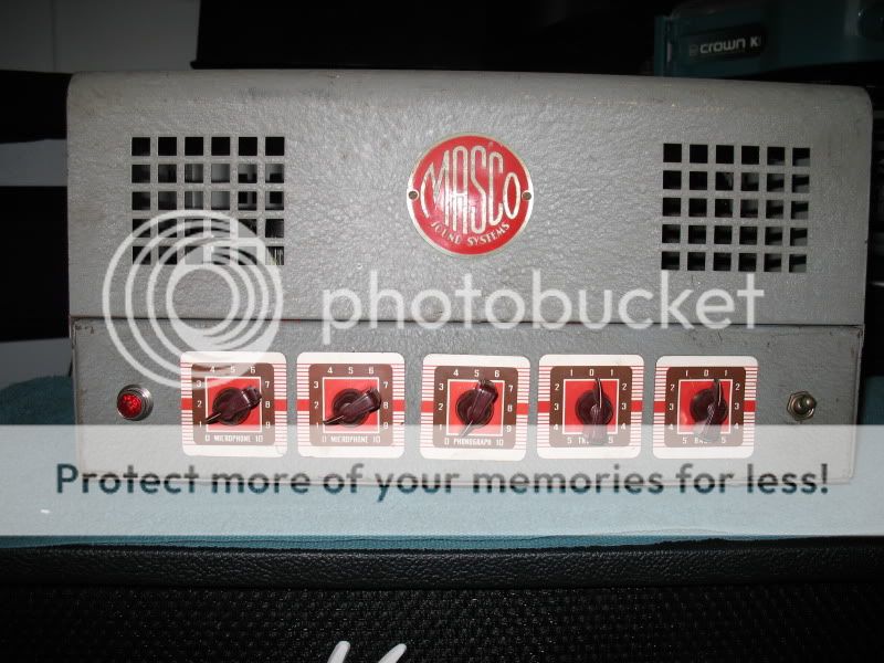 1950's Masco PA Amp...good for guitar? | The Gear Page