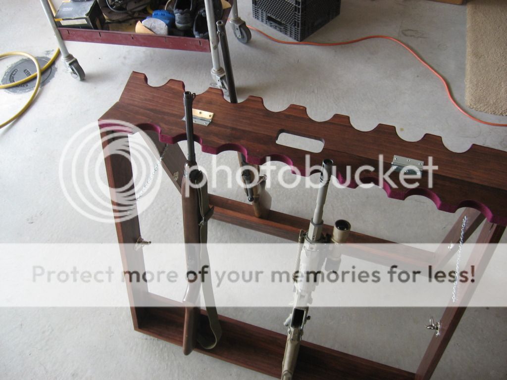 Folding portable rifle rack | Gun and Game Forum